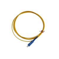 China Cable Accessories Optical Fiber Pigtail with SC LC UPC Connector Simplex 1Core Singlemode fiber pigtail for sale