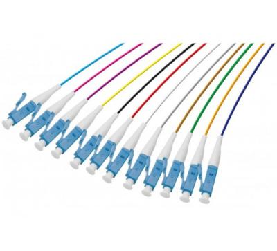 China LSZH Buffer Single Mode Fiber Pigtails , 900um 2m Lc Pigtail Single Mode for sale