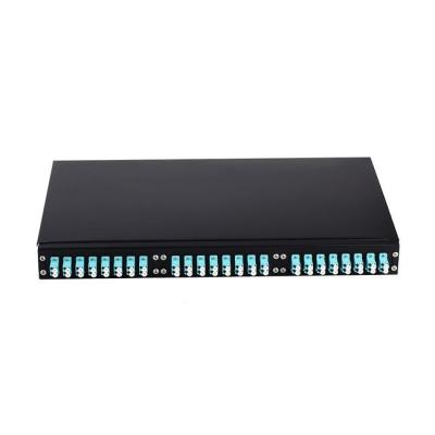 China 48 Core Rack Fiber Patch Panel , SPCC Fiber Optic Patch Box for sale