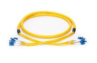 China LSZH Jacket LC Fiber Patch Cord For CATV / LANs / Data Center for sale