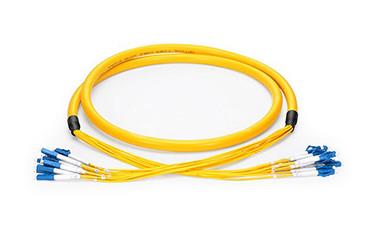 China LSZH Jacket LC Fiber Patch Cord For CATV / LANs / Data Center for sale