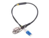 China LSZH / TPU Jacket ODC - LC Fiber Optic Patch Cord With EMI Protection for sale