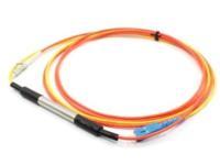 China Waterproof PVC / LSZH Sheath Fiber Optic Patch Cord For FTTx for sale