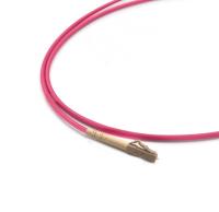 China 3.0mm LSZH Multimode Om4 Fiber Optic Cable Simplex Lc Upc To Lc Upc for sale