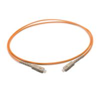 China Simplex 3.0mm Om2 Patch Cord , Sc Upc To Sc Upc Multimode Fiber Optic Cable for sale