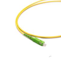 China fiber optic cable armored patch cord sc-sc upc single mode for sale