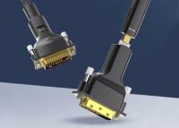 China XDK 15ft / 25ft / 100ft HDTV Fiber Optic DVI Cable for sale