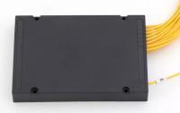China Low Loss Cassette Type SC Fiber Optic PLC Splitter For FTTx for sale