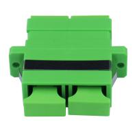China Low Insertional Loss SC/APC SM SX Fiber Optic Adapter for sale