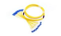 China SC APC - SC UPC LSZH SM Breakout Fiber Optic Cable 2.0mm for sale