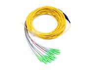 China SC APC - SC UPC LSZH SM Breakout Fiber Optic Cable 2.0mm for sale