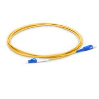China Custom FTTH LC SC Fiber Optic Patch Cord With PVC LSZH Jacket for sale
