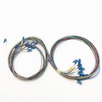 China LSZH SC 12 Color Code Fiber Optic Pigtails For FTTH And CATV for sale