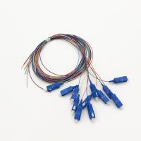 China LSZH SC 12 Color Code Fiber Optic Pigtails For FTTH And CATV for sale