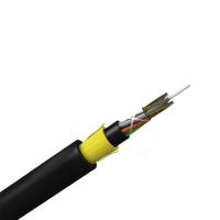 China Single Mode 4 12 24 Core ADSS G652D Fiber Optic Cable for sale