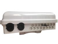 China Outdoor 16 Adapters SC G657A Fiber Optic Distribution Box For FTTx for sale