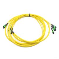 China MPO / MTP Connector SM 48 Fiber Optic Patch Cord for sale