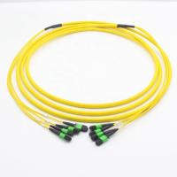 China MPO / MTP Connector SM 48 Fiber Optic Patch Cord for sale