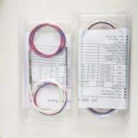China 1x2 Mini Steel Tube FBT Optic Splitter With SC LC ST FC Connector for sale