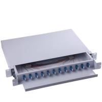 China 12 24 48 Port ABS ODF Patch Panel For FTTH Solution And  Telecom Communication for sale