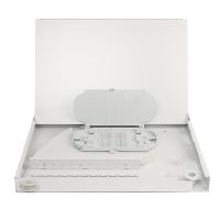 China 12 Port Rotary 1U Fiber Optic Distribution Frame For 19