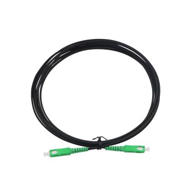 China SC/APC - SC/APC Simplex SX SM Optical Fiber Drop Cable With PVC LSZH Jacket for sale