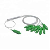 China SC APC UPC Fiber Optic PLC Splitter , 1x8 1x16 Fiber Optic Splitter for sale