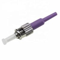 China ST - UPC 0.9mm Cable Single Port Optical Fiber Connector for sale
