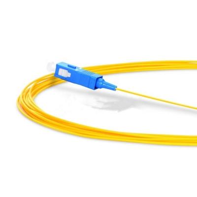 China SC LC ST FC Singlemode Simplex LSZH Fiber Optic Patch Cord Cable Jumper for sale