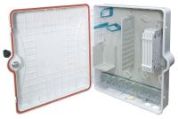 China 96 Core Cable Splicing Fiber Splitter Distribution Box Wall And Pole Mountable for sale
