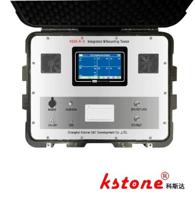 China Intelligent SF6 comprehensive tester with recycling, purity, micro water, decomposition products [KS30-R-6] for sale