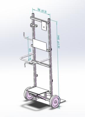 China Mobile Vacuum Dilo SF6 Gas Cart ,63kg, DN8mm, For Gas Refilling [KSCZ-15C] for sale