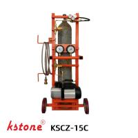 China KSCZ-15C Portable SF6 Vacuum and Filling Device with 15 m³/h Vacuum Pump , Cylinder Cart Design and Stainless Steel Armored Hose for sale