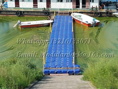 China Plastic floating bridge supplier for sale