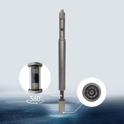 China 65mm Dual Industrial Level Side Wellbore Camera 360 Degree Rotate High Resolution for sale