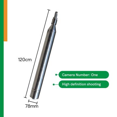China Water Resistance Bore Well Camera 78mm Diameter 3500m Cable 50mpa for sale