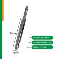 China Industrial Level 65mm Dual Ptz Borehole Camera 360 Degree Rotate for sale