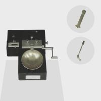 China 12.7mm Soil Testing Equipments Disc Type Liquid Limit Device With Handle ASTM D4318 Standard for sale
