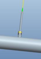 China 0.05% FS Fiber Bragg Grating FBG Pressure Sensor 1Mpa 2Mpa 4Mpa for sale