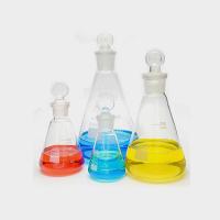 China OEM Lab Testing Equipments BORO3.3 Borosilicate Conical Flask for sale