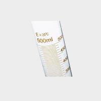 China Borosilicate Glass Measuring Cylinder 500ml  High Temp Resistance for sale