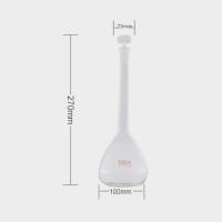 China High Borosilicate White Clear Glass 5ml - 1000 ml volumetric flask for sale