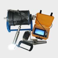 China Clear Image 40mm Deep Water Well Inspection Camera Borehole Simple Design for sale