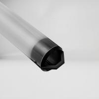 China PETG Plastic Bailer Pipes 1L Water Sampling 945mm Length Voc Duct for sale