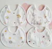 China Daily Use OEM ODM Cotton Baby Apron Bib Waterproof Feeding for sale