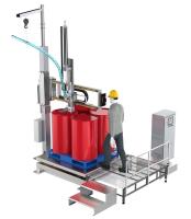 China Auto IBC Filling Machine Filling Process Waterproof Design Ibc Containers for sale