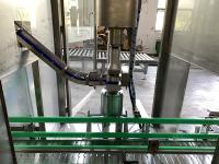 China Speed Automatic Piston Filling Machine With Screw Capping System And Low Air Consumption for sale