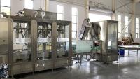 China Speed Automatic Piston Filling Machine With Screw Capping System And Low Air Consumption for sale