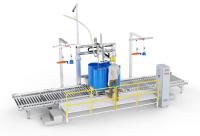 China 25L Lube Oil Filling Machine 380V With Granulation Rate ≥95% for sale