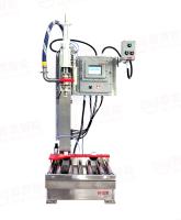 China 200L Single Head Semi Automatic Essential Oil Liquid Water Vertical Filling Machinery for sale